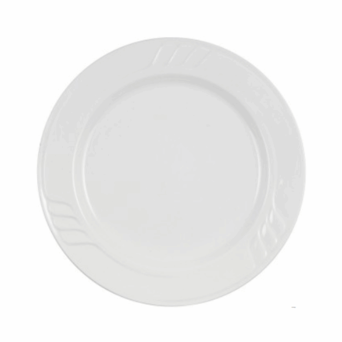 12" Patterned Dinner Plate | EventRent