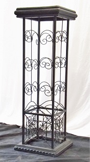 Black Metal Columns 36" – EventRent